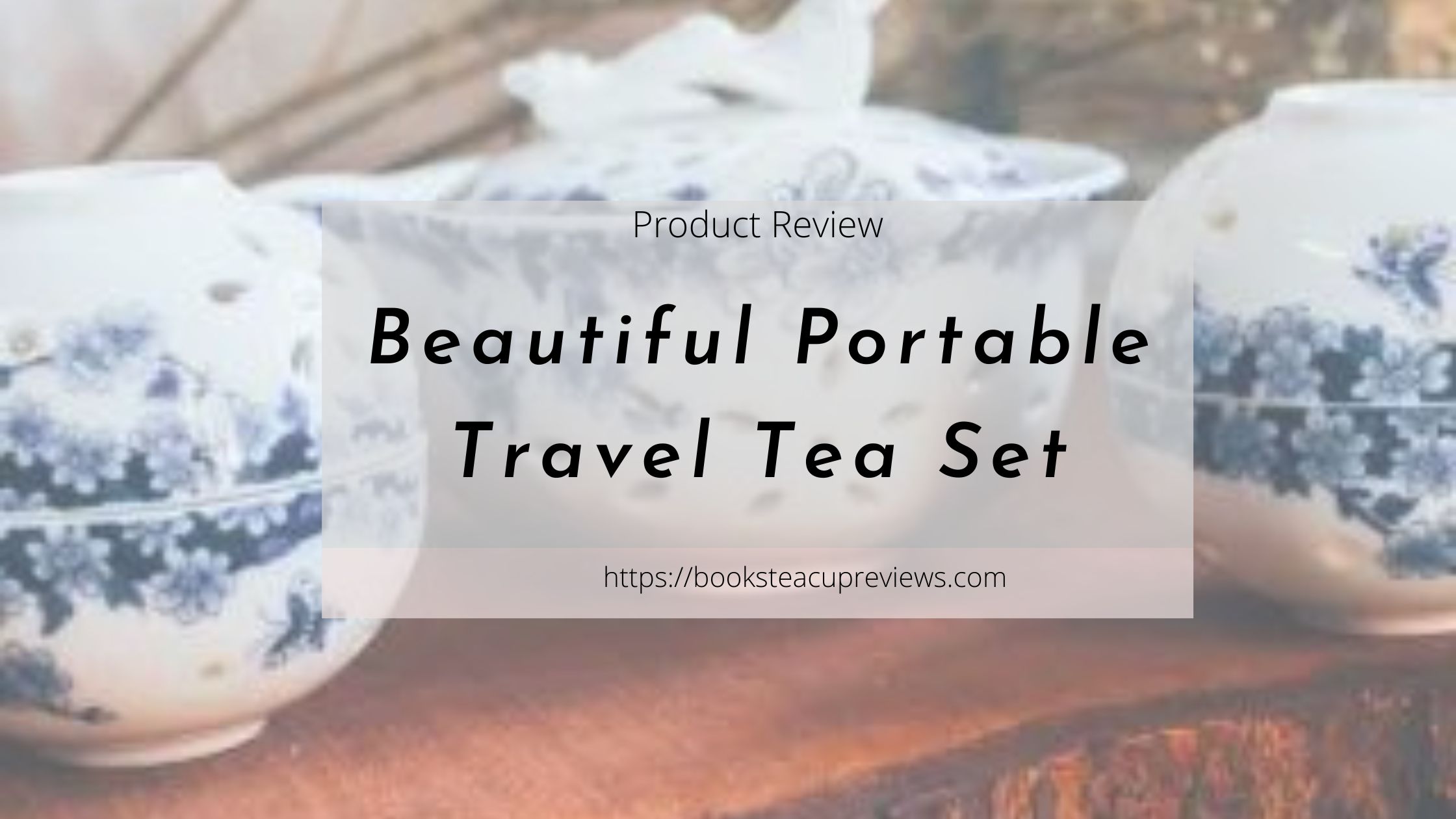Beautiful Portable Travel Tea Set – Review / Books Teacup and Reviews